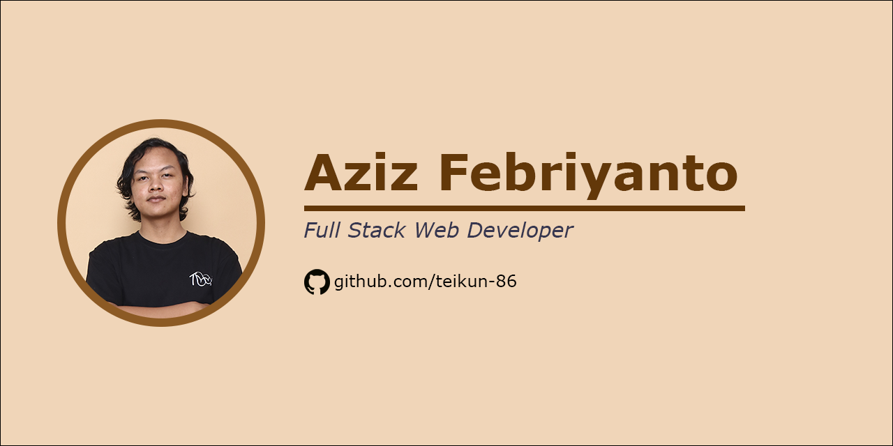 Aziz Febriyanto — Full-Stack Developer & Digital Transformation Specialist